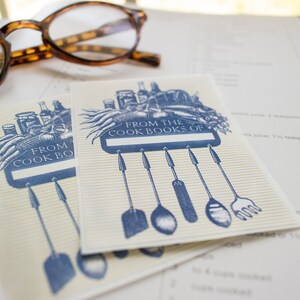 Cookbook Bookplates - Custom Book Plates - Farmers Market Bookplate ...