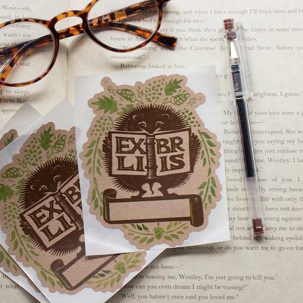 Personalized Bookplates Children - Etsy