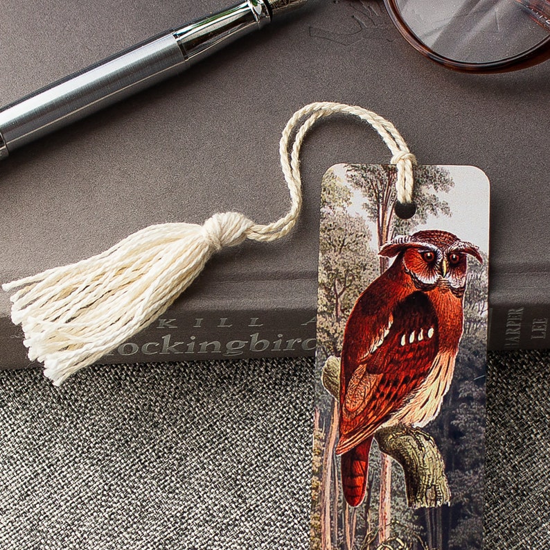 Woodland Literary Quote Bookmark Set: Handmade Metal Book Marks - Etsy