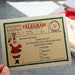 Christmas Telegram Greeting Card , Santa Claus Naughty or Nice Holiday ...