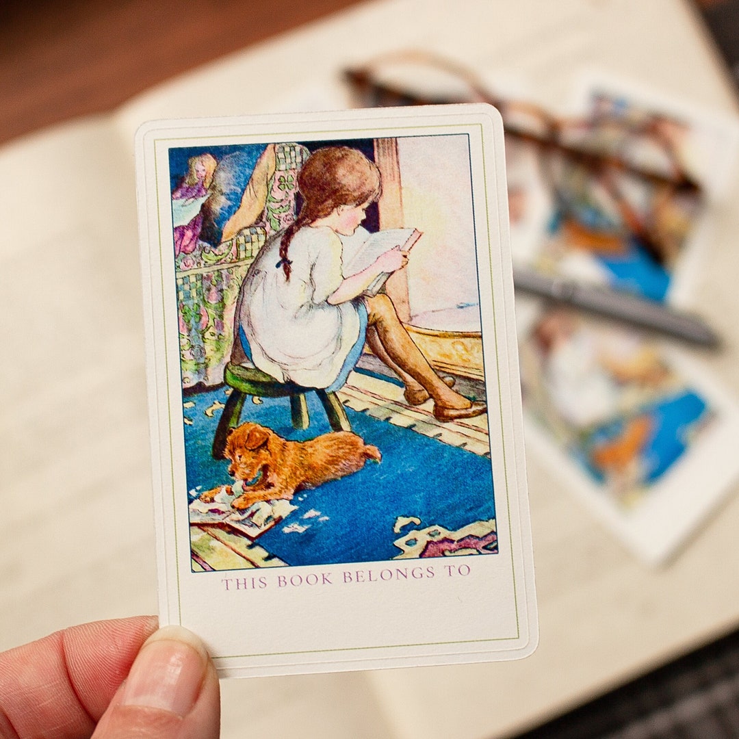 Personalized Book Plates for Girls Custom Birthday Gift for ...