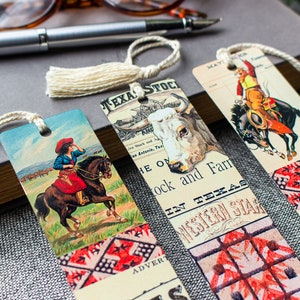 American West Bookmark Set , Metal Bookmark , Bookish Gift , Book Club ...