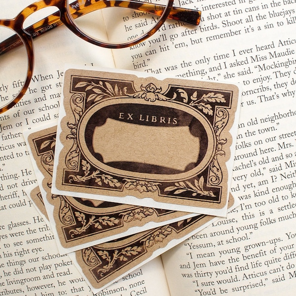 Bookplate - Etsy
