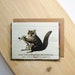 Thanksgiving Card Autumn Squirrel Card Set Harvest Note Card Funny ...