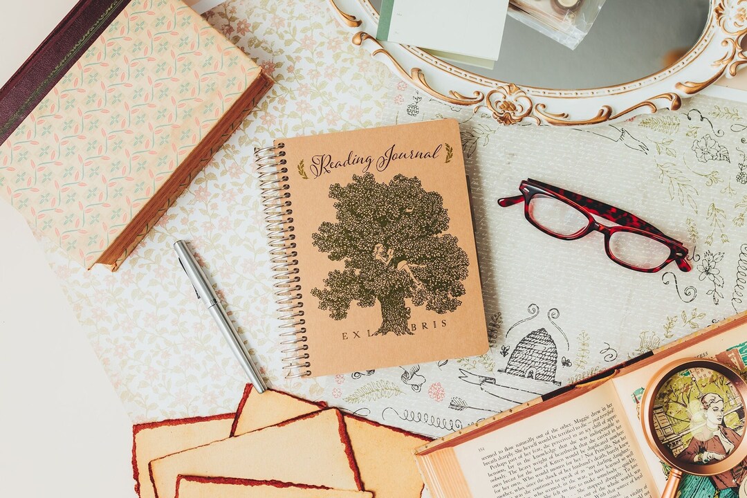 Personalized Reading Journal Bookish Planner Book Review - Etsy