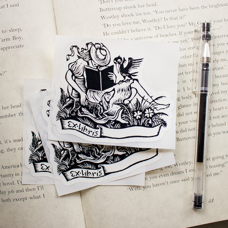 Custom Bookplates - Etsy