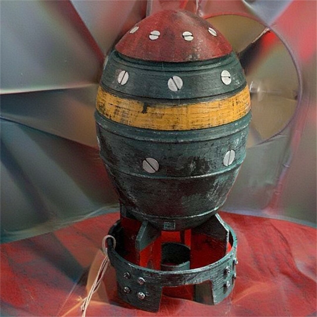 Fallout Mini Nuke Container, Mini Nuke Replica, Fallout Props, Fallout ...