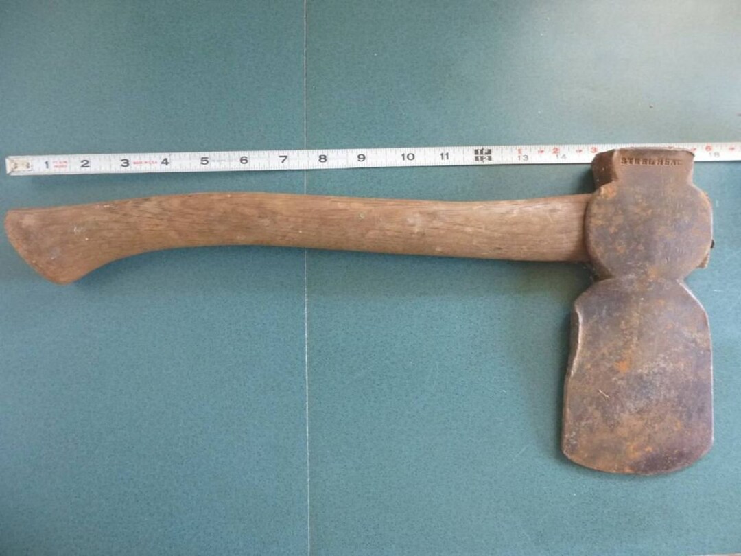 Rare 19th C. Shipwright's scotch Pattern Axe - Etsy