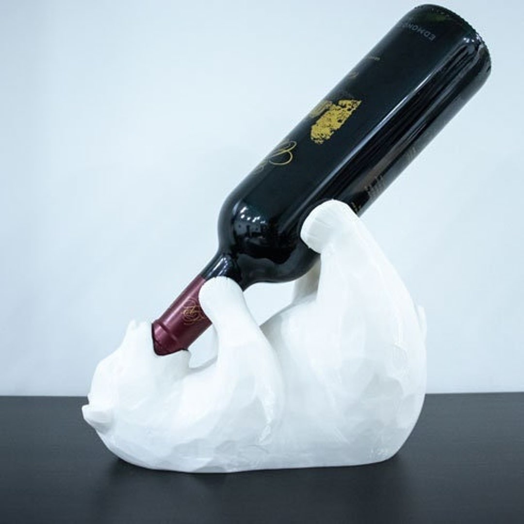 Bear Wine Holder|3d Printed Wine Bottle Holder| Wine Rack| Home Decor ...