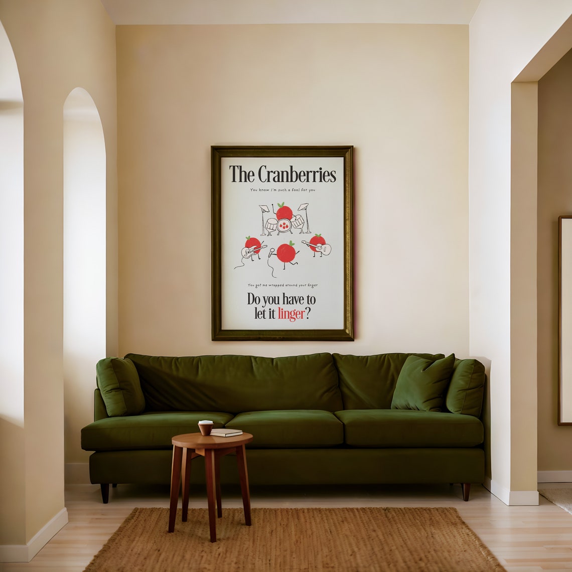 Do You Have to Let It Linger? the Cranberries Band Poster | Digital Art ...