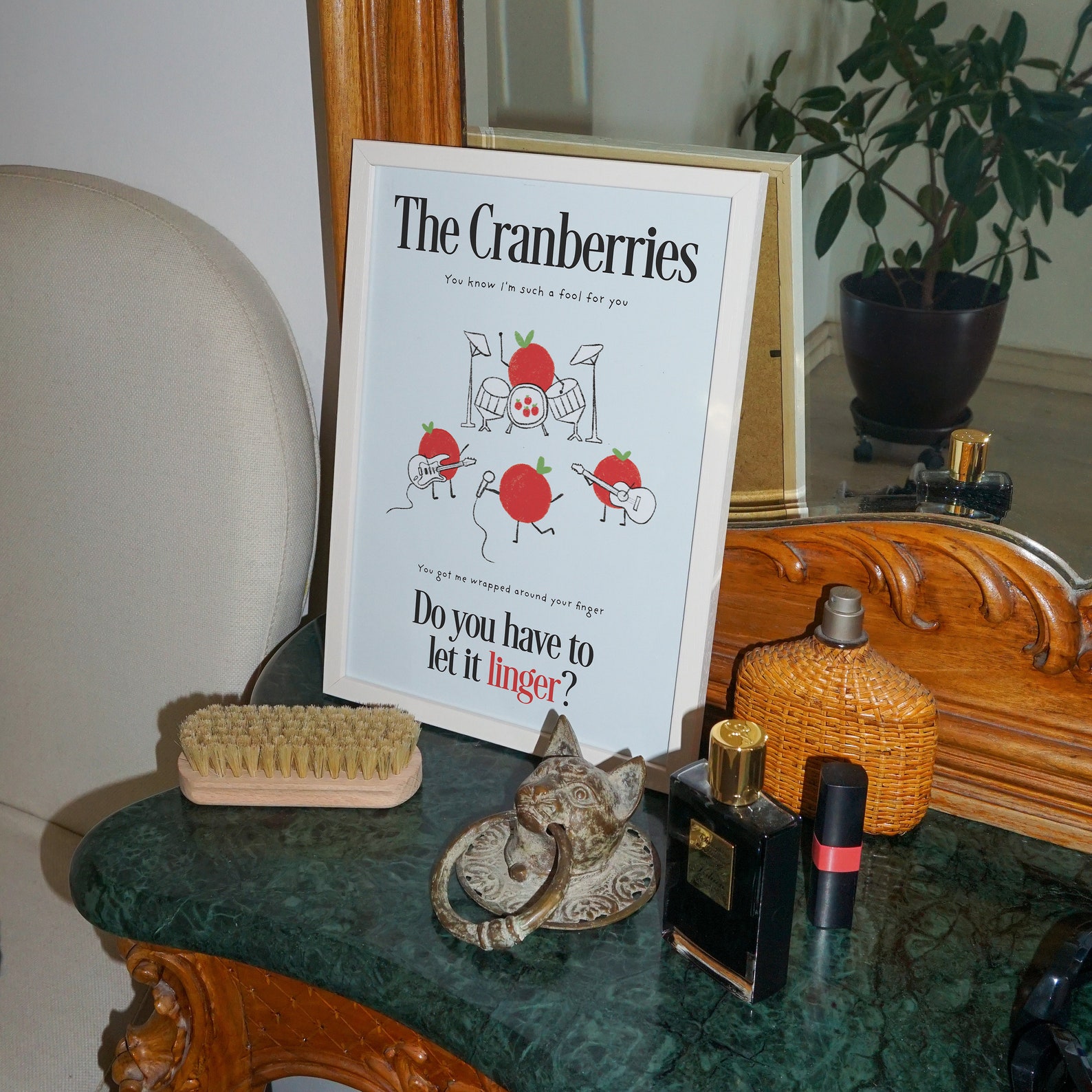 Do You Have to Let It Linger? the Cranberries Band Poster | Digital Art ...