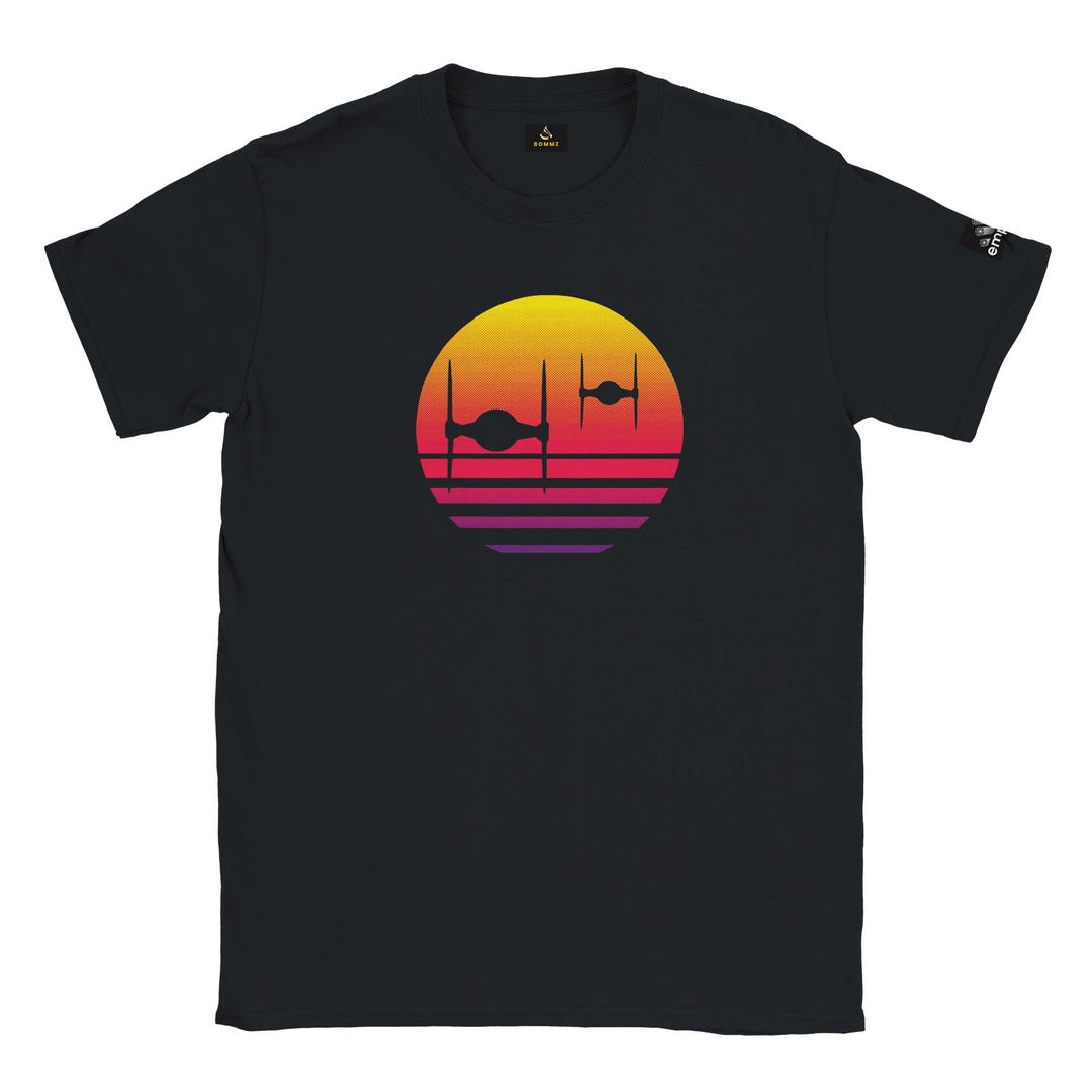 Camiseta De Star Wars - T-shirt Suave Para Fans De Sci-fi - Regalo ...