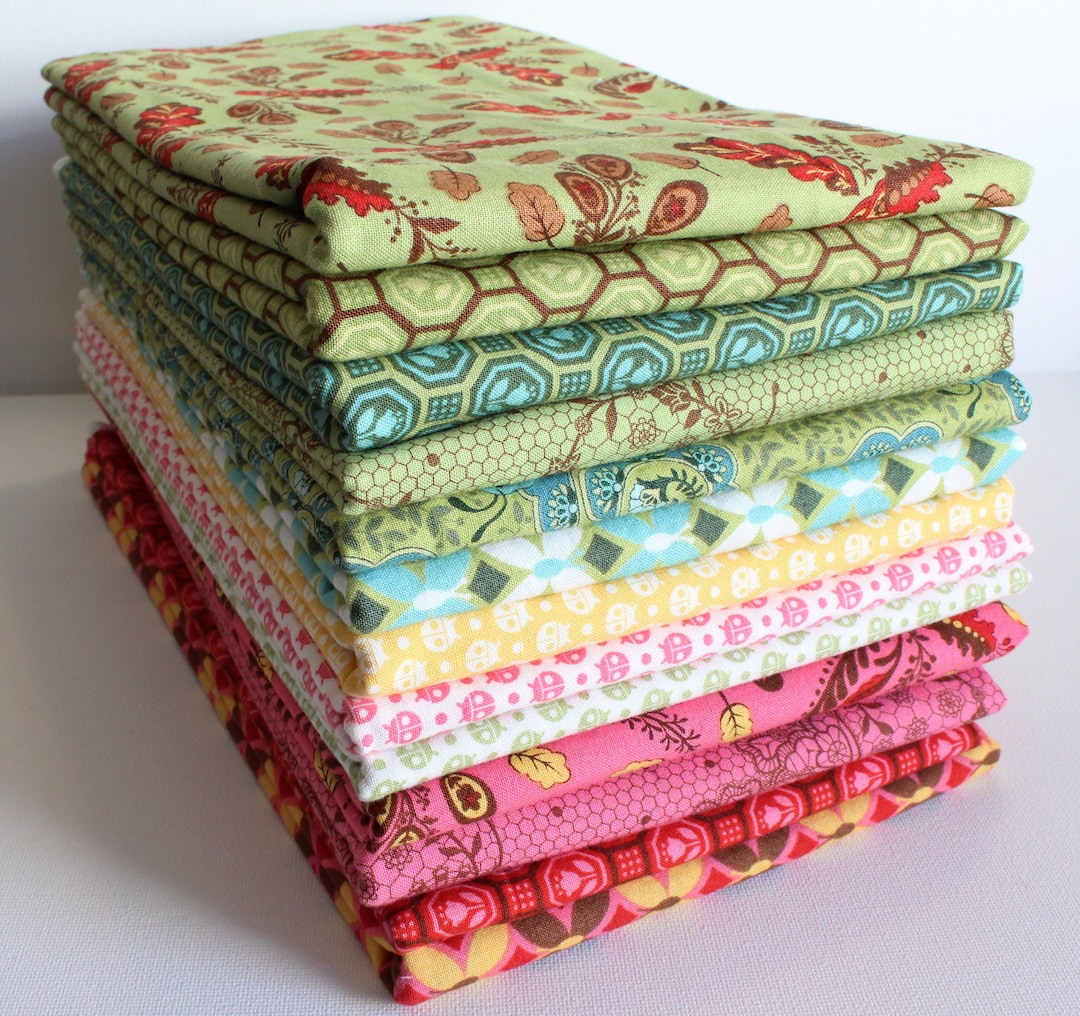 Flutterby by Tula Pink for Moda, Quilt Fabric, Prewashed Destash Fabric ...