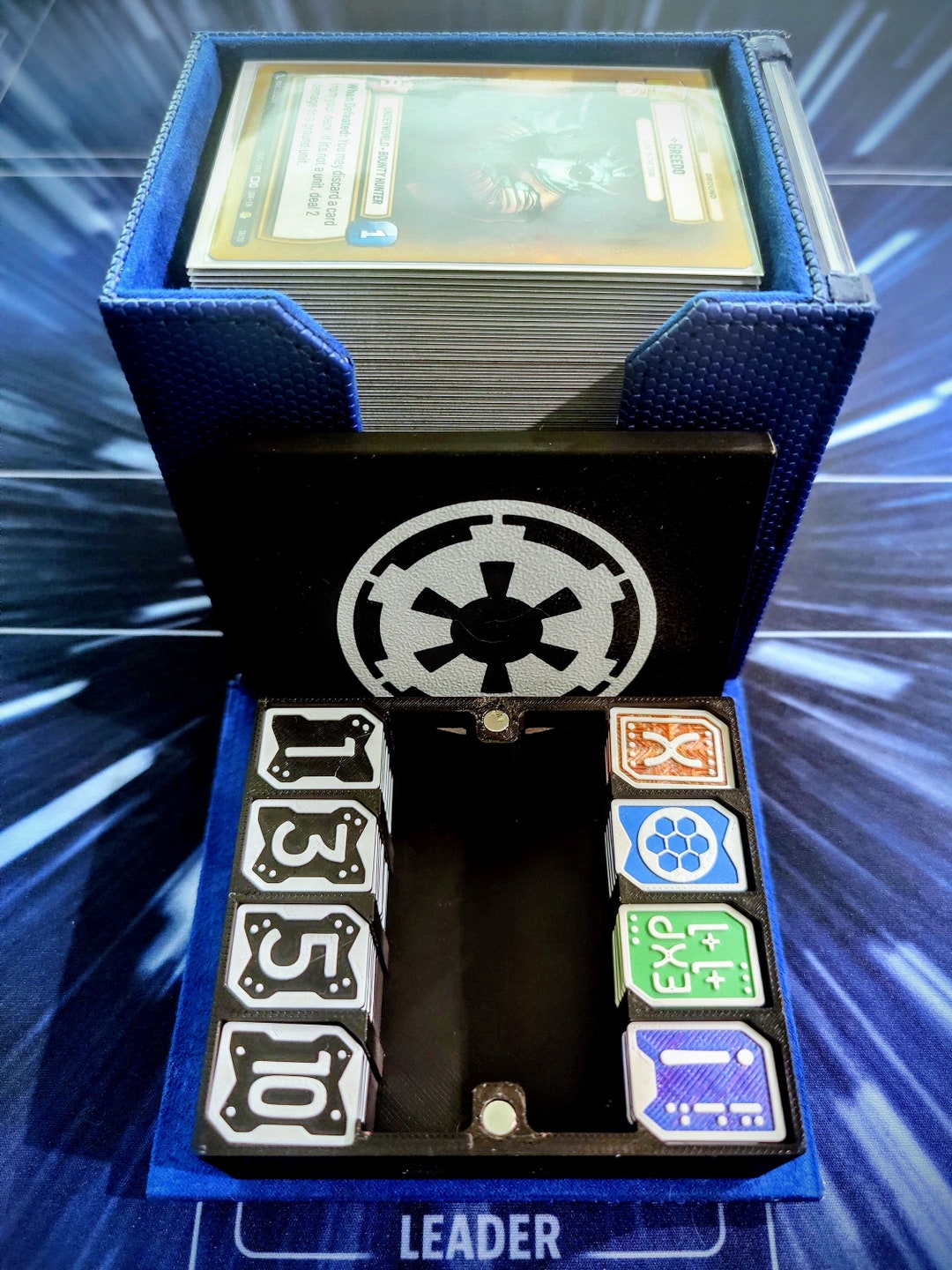 Star Wars Unlimited Combo Tokens and Gamegenic Organizer 3D Printed - Etsy