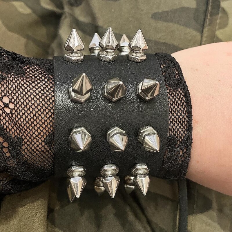 Spiked Bracelet - Etsy