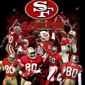 Jerry Rice PNG, Football T-shirt File, Ready to Print - Etsy