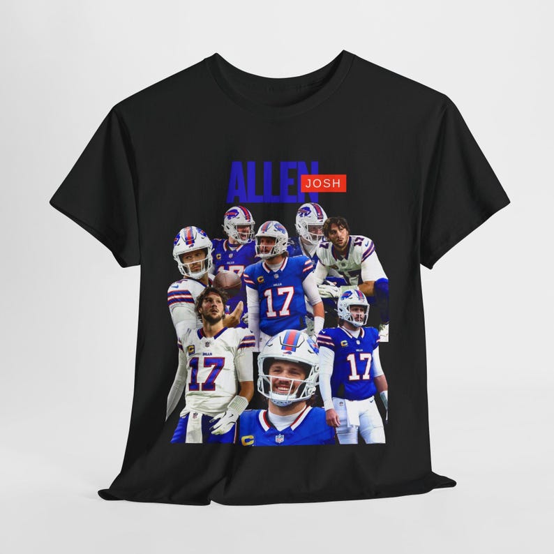 Josh Allen PNG, Football T-shirt File, Ready to Print - Etsy