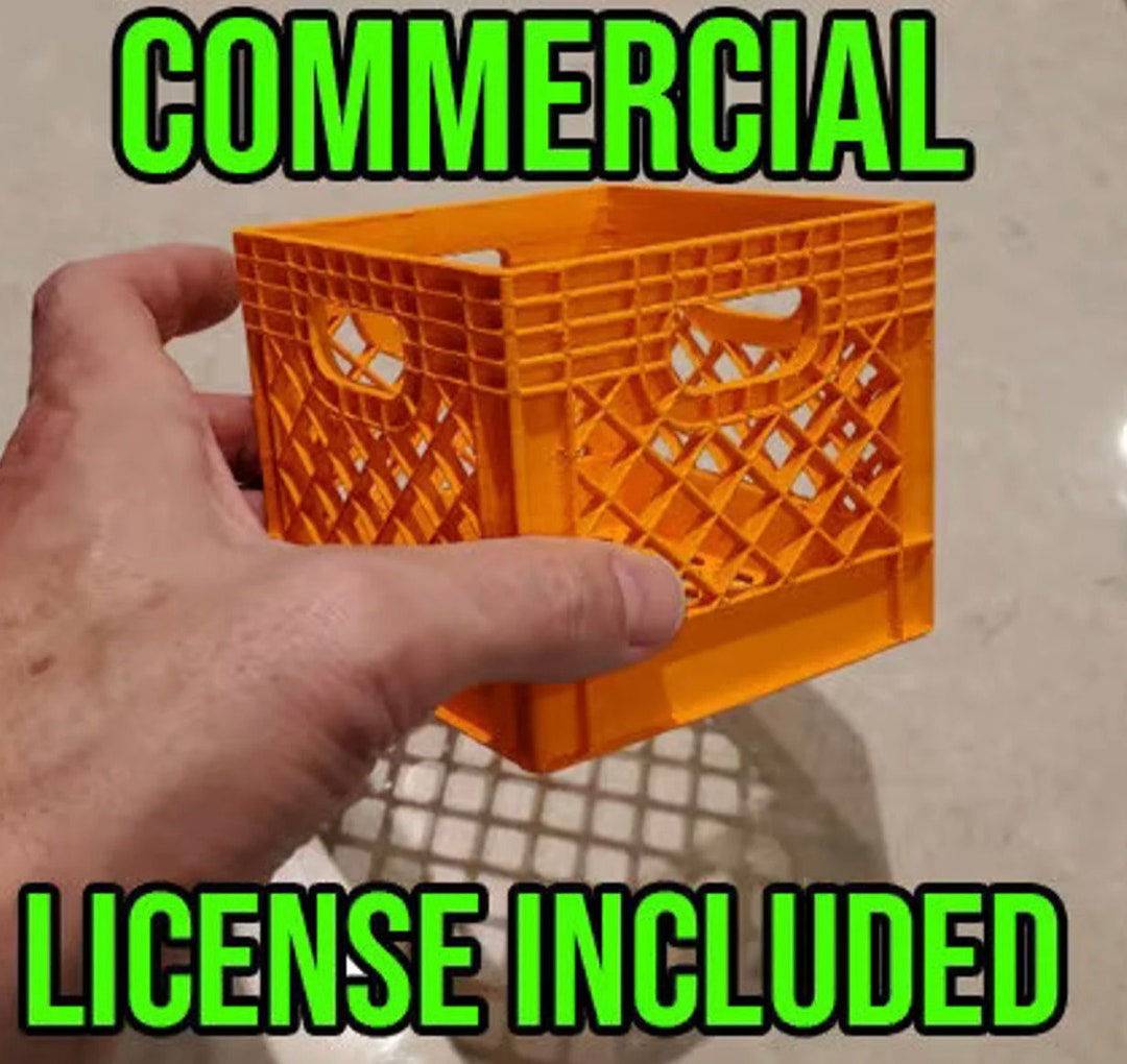 Mini Container STL File 3D Print for Office Stackable STL File Digital ...