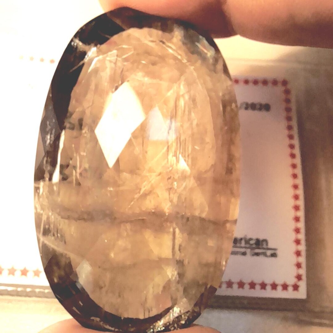 258.78 Crt Color Change Diaspore Gemstone: Certified Facet Cut - Etsy