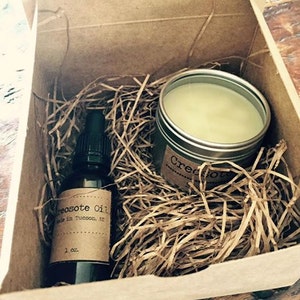 Desert Creosote Gift Set...desert Rain Creosote Salve and Creosote Oil ...