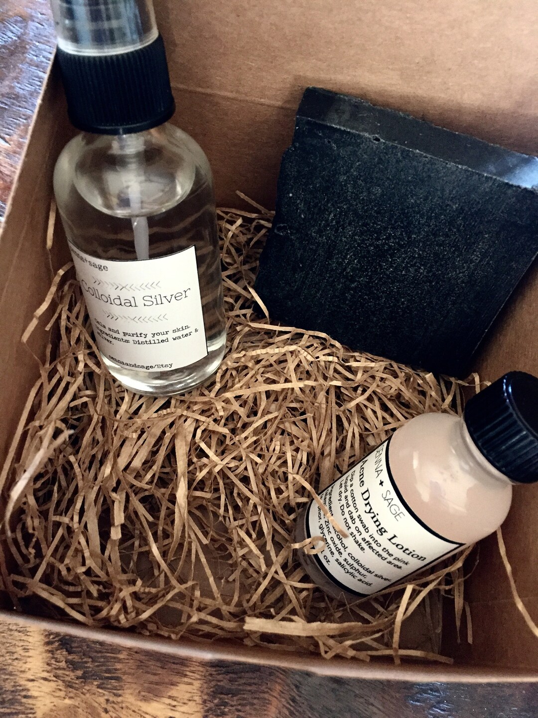 Acne-prone Skin Care Set Teen Skin Care All Natural Acne Solution Gift ...