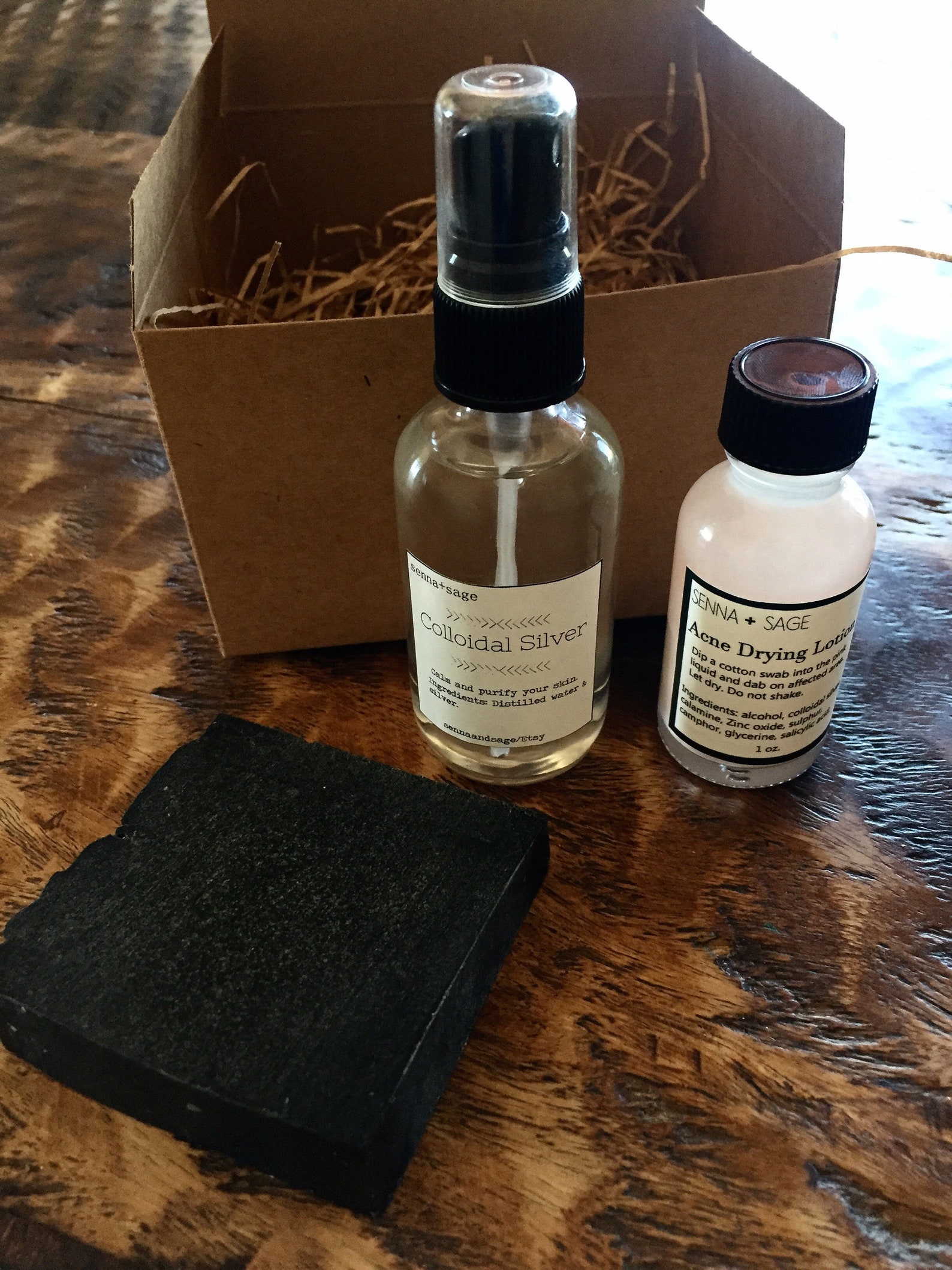 Acne-prone Skin Care Set Teen Skin Care All Natural Acne Solution Gift ...