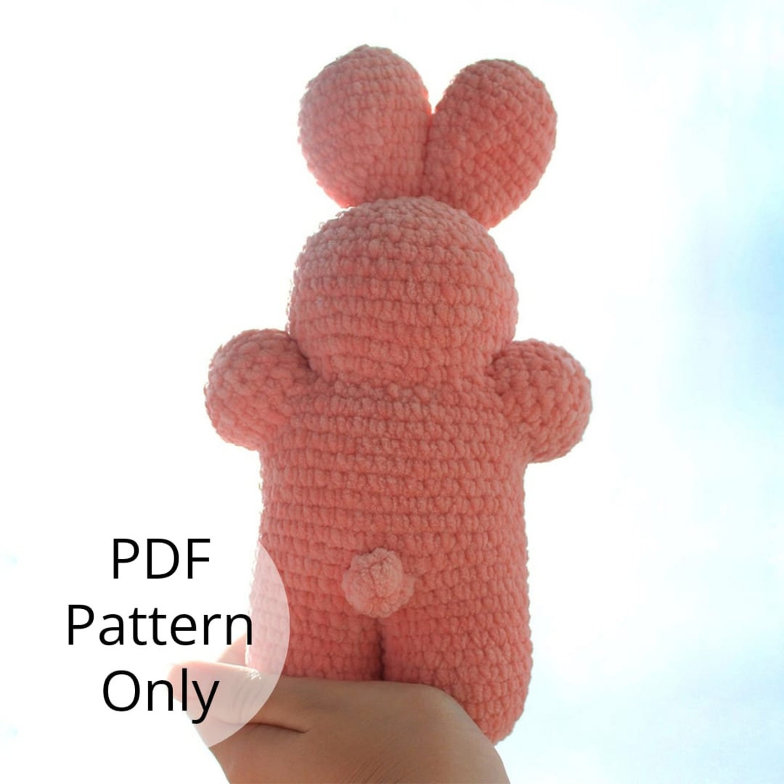 Dani the Low-sew Bunny Pattern - Etsy