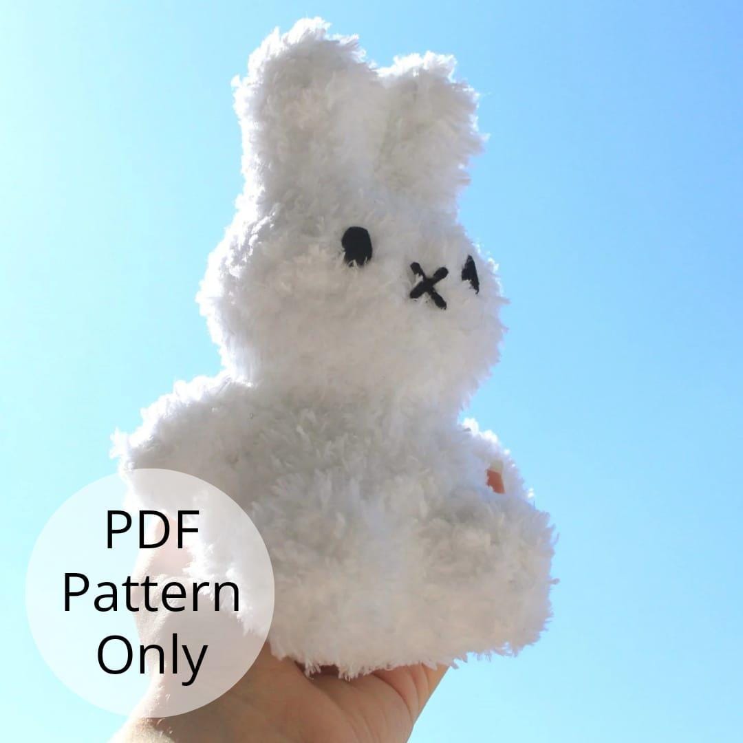 Low-sew Miffy Crochet Pattern - Etsy