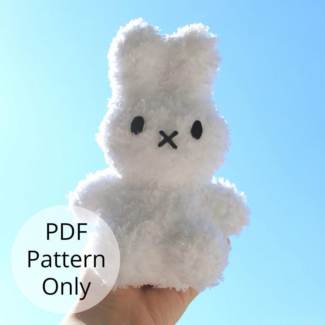 Low-sew Miffy Crochet Pattern - Etsy