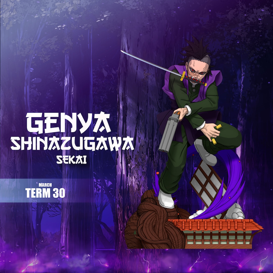 Genya Fan Art Statue/bust Anime Manga 3D Print Garage Kit Fan Art by ...