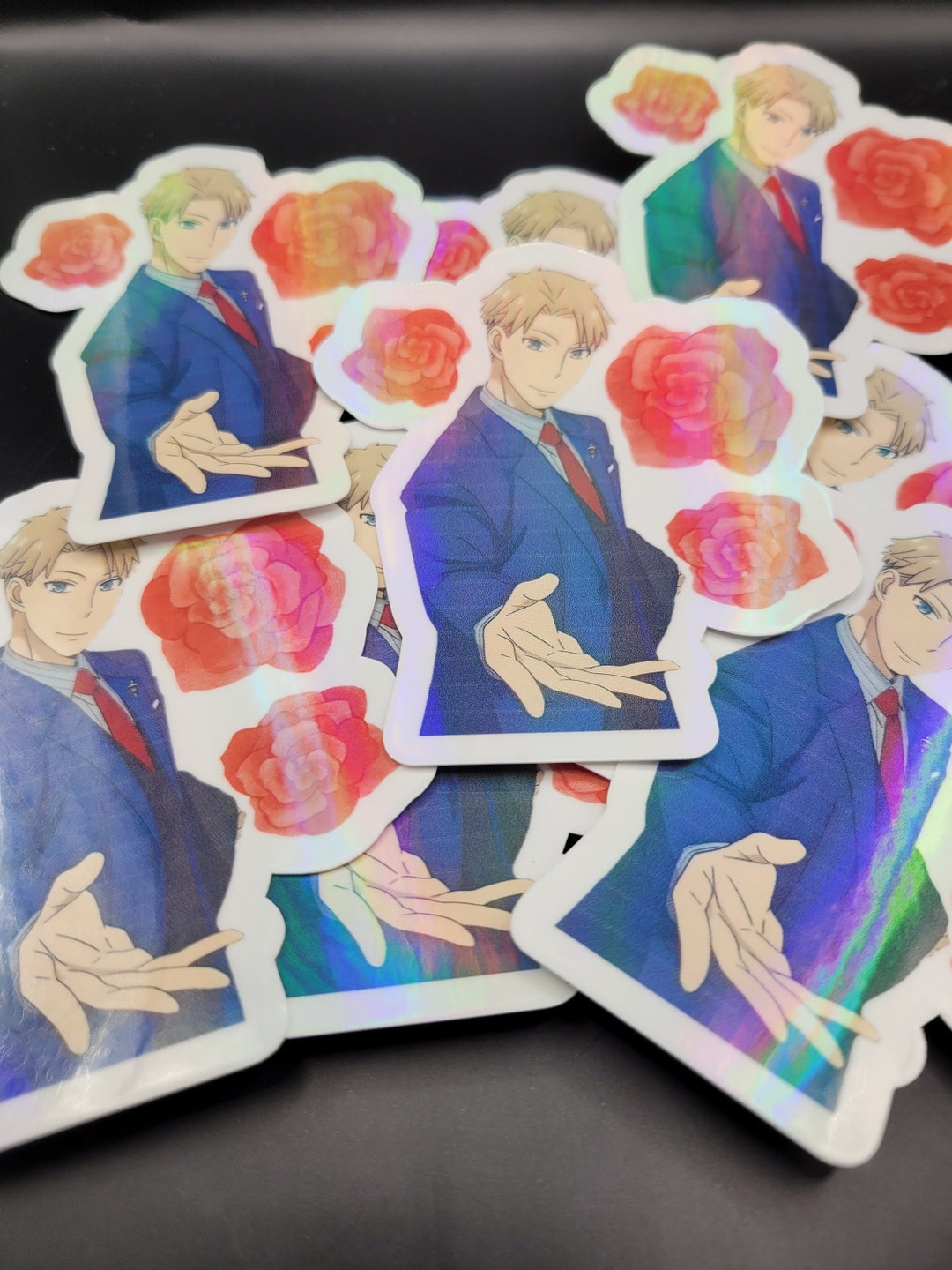 Loid Forger Spy X Family Flower Boy Sticker Collection Volume 1 Anime ...