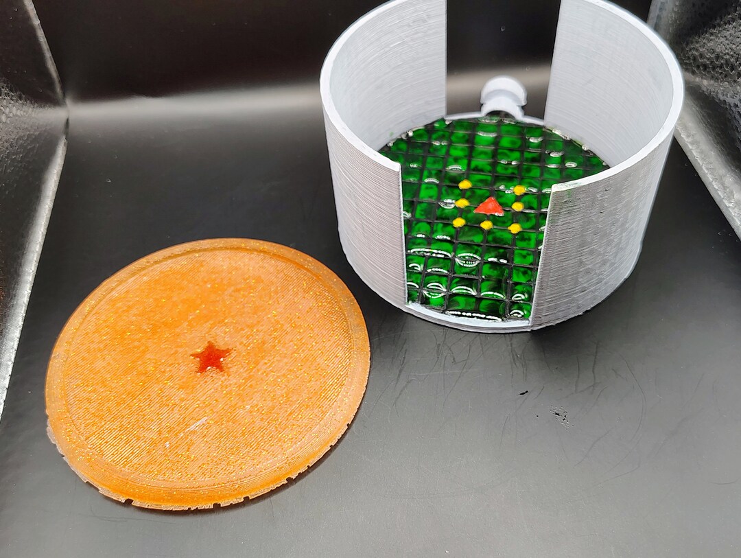 Dragon Ball Coaster Set Dragon Ball Z Coasters Dragon Ball Tracker ...