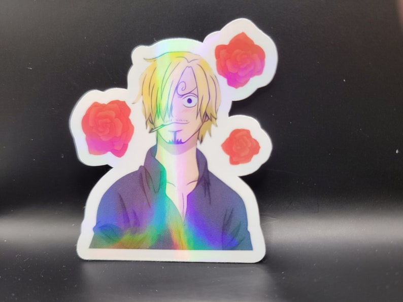 Vinsmoke Sanji One Piece Flower Boy Sticker Collection Volume 1 Anime ...