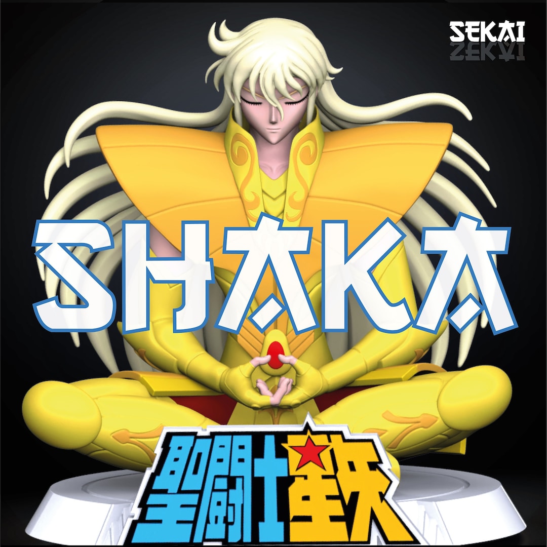 Saint Seiya Virgo Shaka Statue/bust Anime Manga 3D Print Garage Kit Fan ...