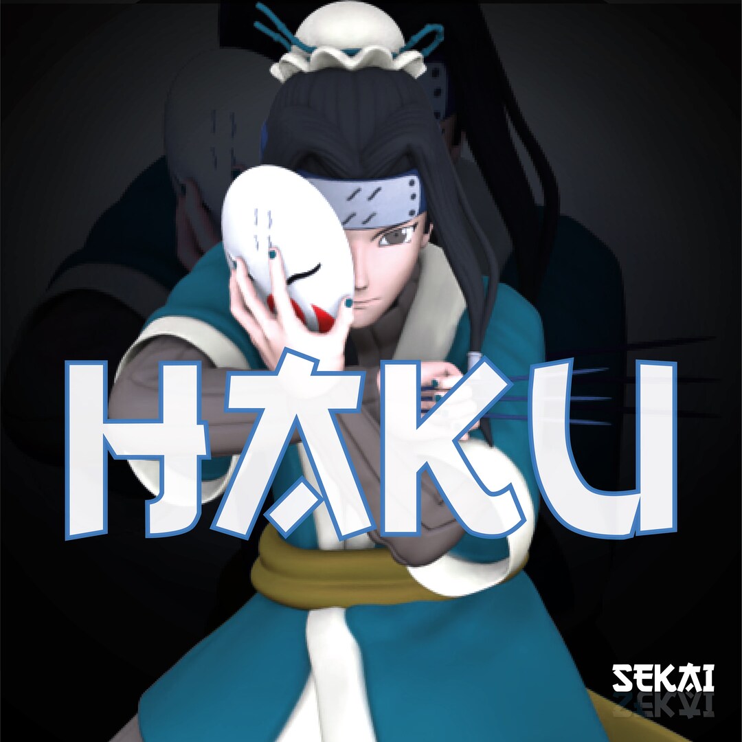 Naruto Haku Statue/bust Anime Manga 3D Print Garage Kit Fan Art by ...