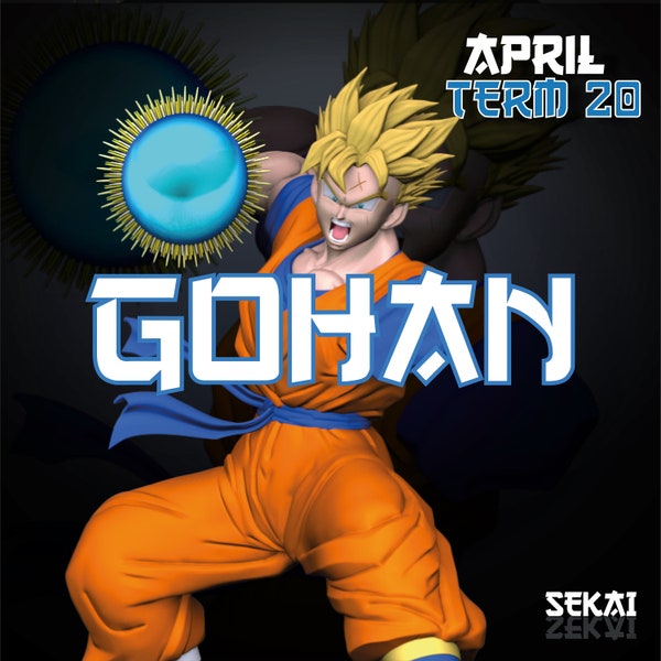 Dragon Ball Future Gohan - Etsy