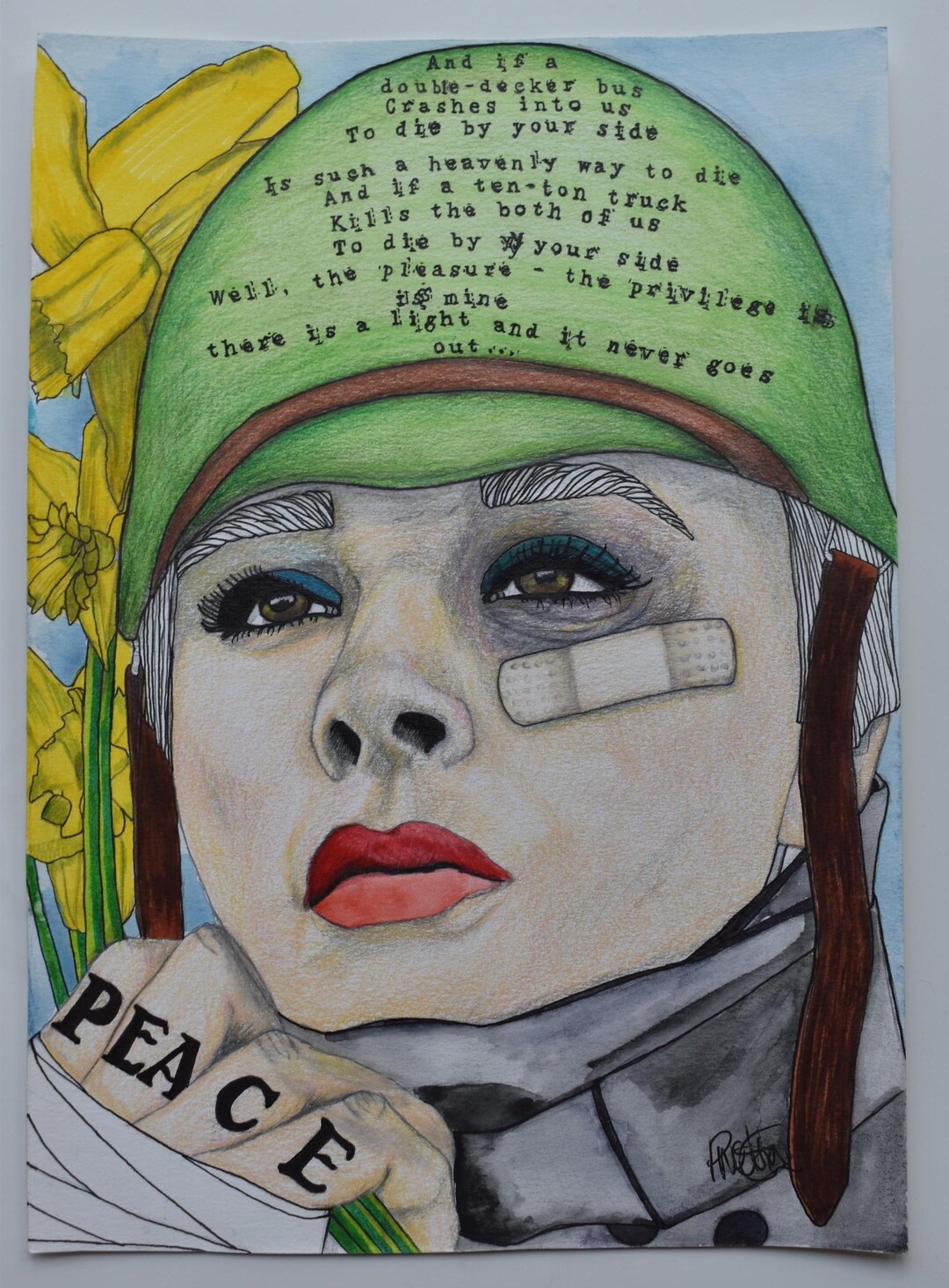 The Smiths Portrait: Original Hand-drawn Music Lyrics Illustration - Etsy