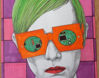 Sinéad O'connor ORIGINAL Pencil Drawing Portrait Fine Art - Etsy