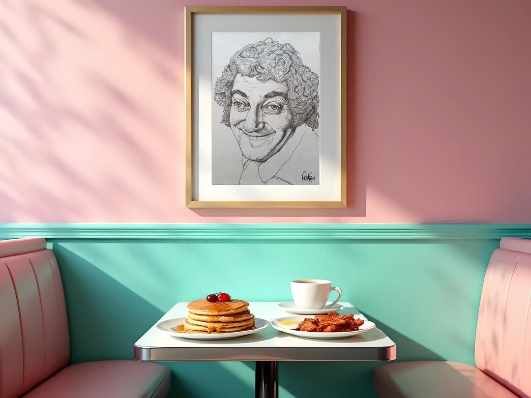 Marty Feldman Pencil Portrait: Hand-drawn A4 Comedy Legend Artwork - Etsy