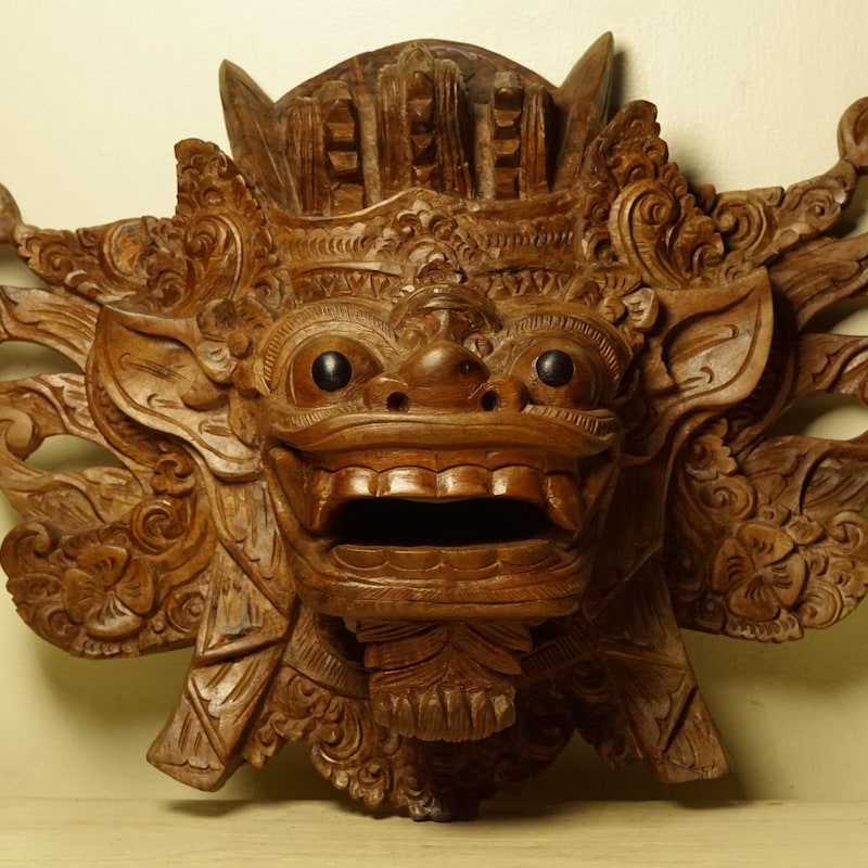 Bali maske barong - Etsy.de