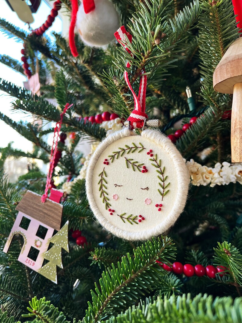 Little Lucia Embroidery Pattern: Hand-embroidery Stitching - Etsy