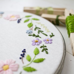 Hello Lovely Digital Pattern Hand-embroidery, Stitching, Embroidery ...