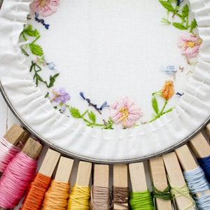Hello Lovely Digital Pattern Hand-embroidery, Stitching, Embroidery ...