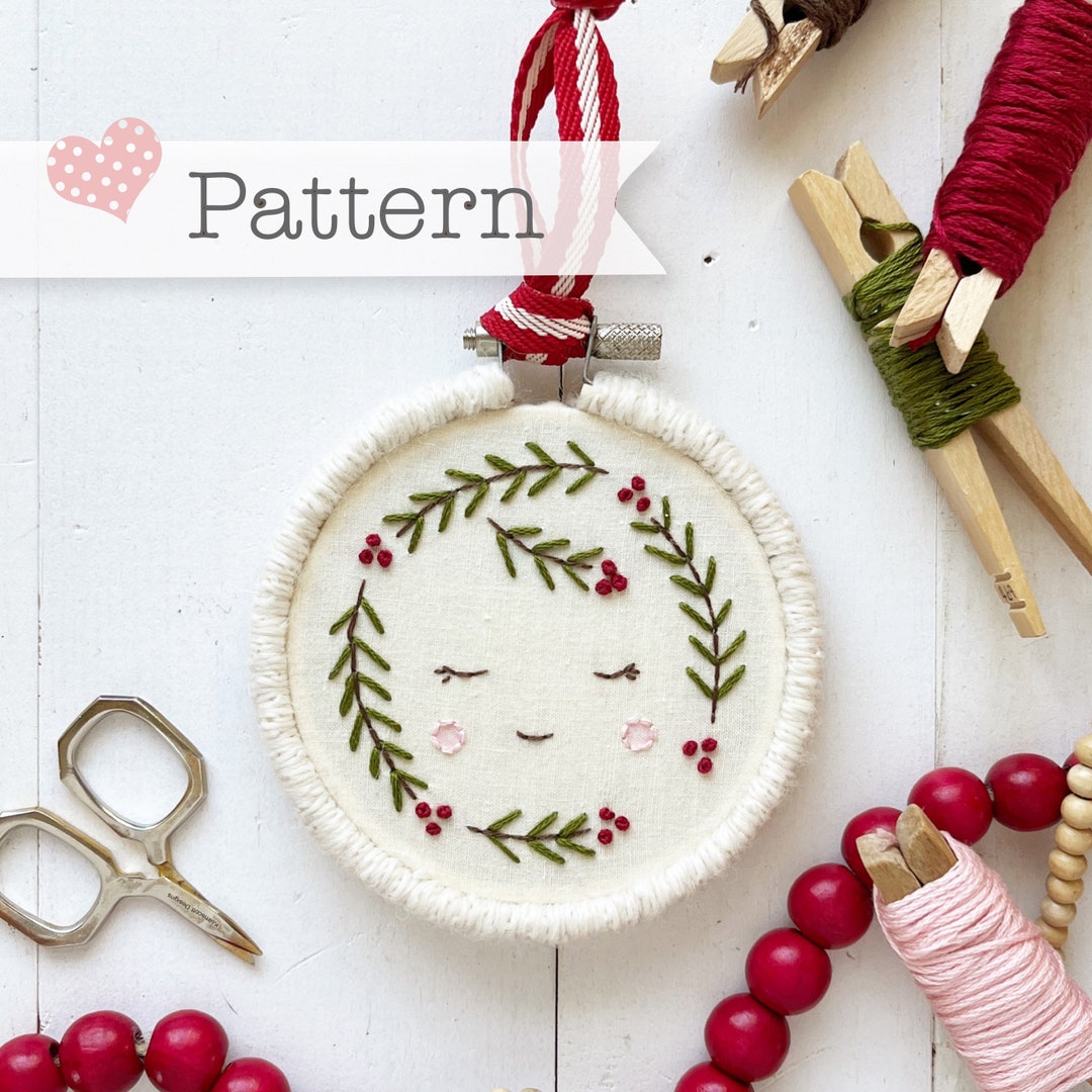 Little Lucia Embroidery Pattern: Hand-embroidery, Stitching, Embroidery ...