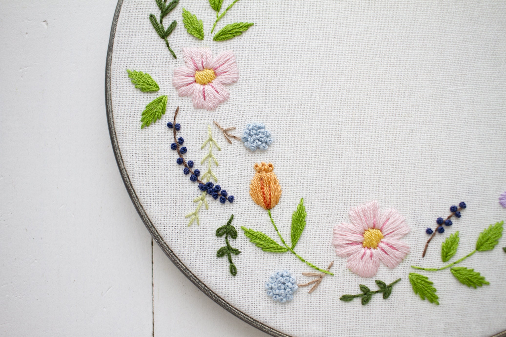 Hello Lovely Digital Pattern Hand-embroidery Stitching - Etsy
