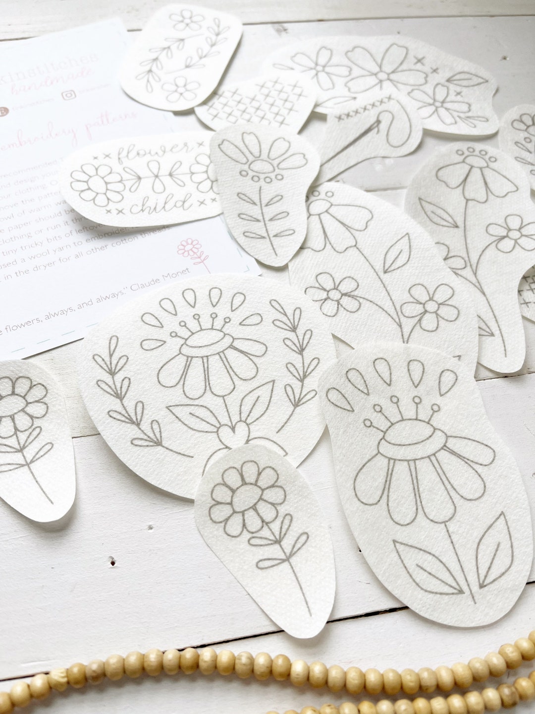 PRINTABLE Embroidery Designs: FOLKSY PACK - Embroidery Patterns for ...