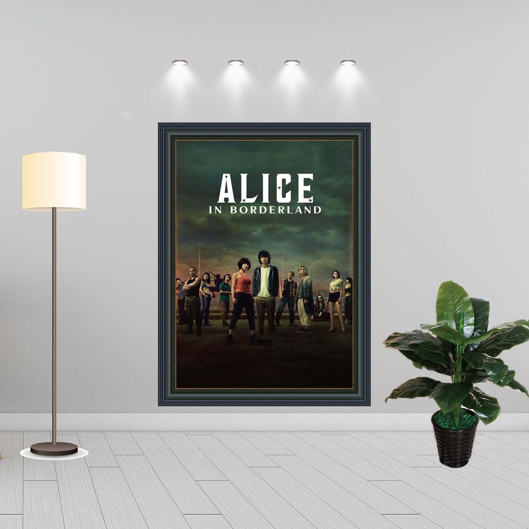 Alice in Borderland Movie Poster - Canvas Poster Print - Home Decor ...