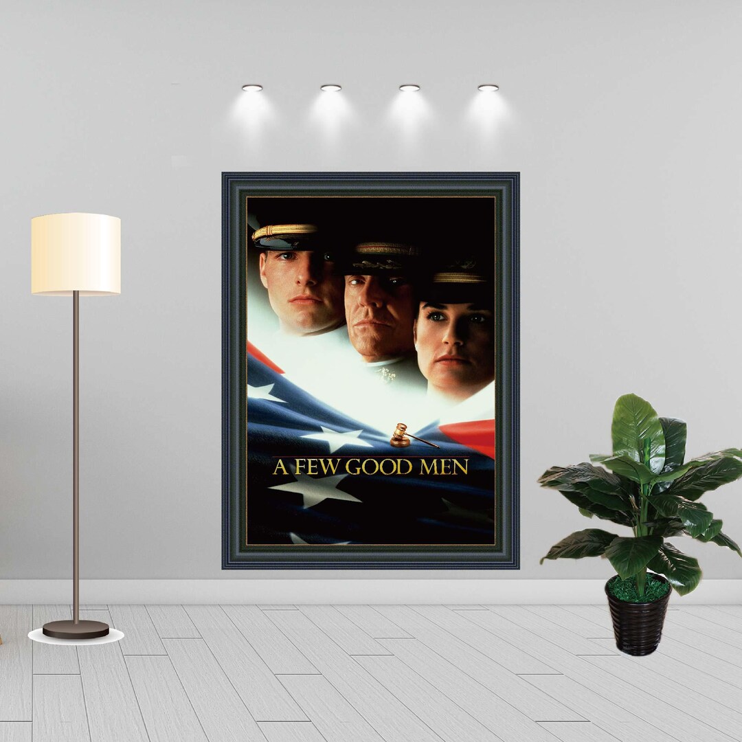A Few Good Men Movie Poster - Canvas Poster Print - Home Decor - Art ...
