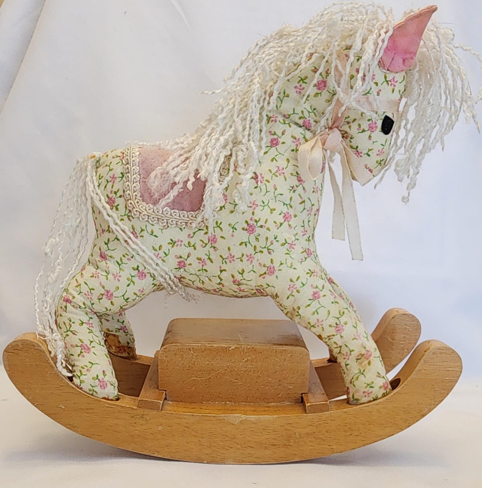 Vintage 1986 Enesco Musical Rocking Horse Plays Rock A Bye Baby - Etsy