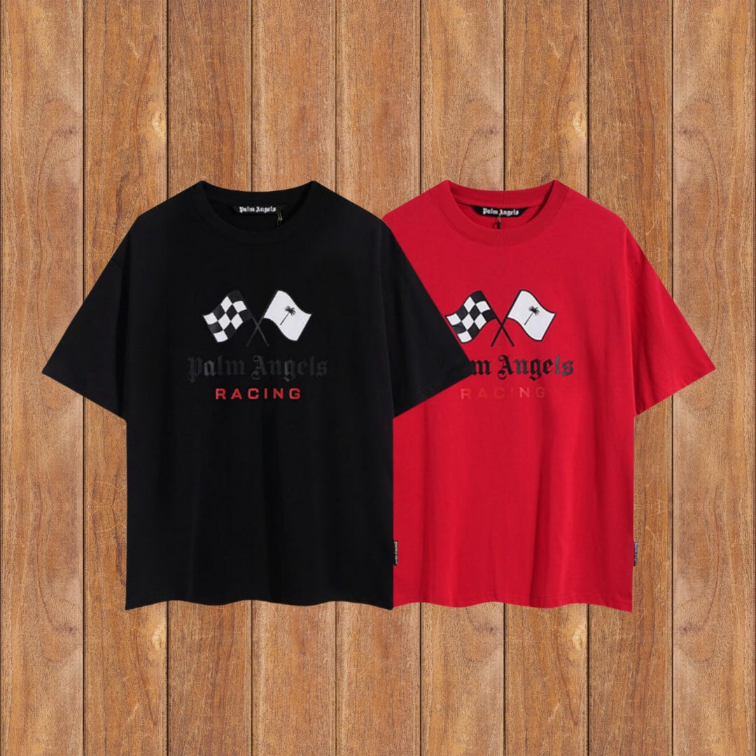 Palm Angels Tshirt, Gender Neutral Adult T Shirts,palm Angels Casual ...